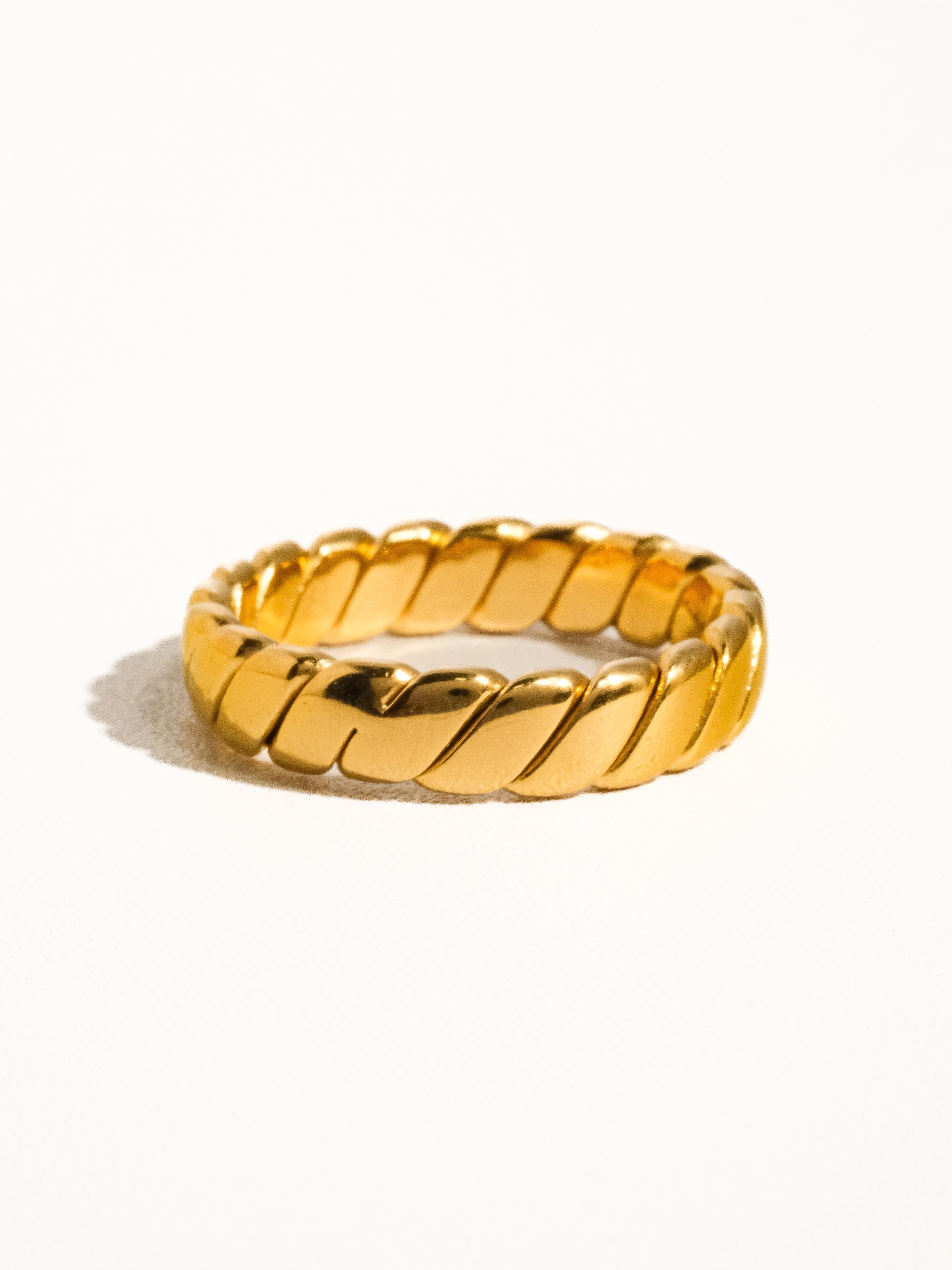 Pierre Non-Tarnish Braided Ring – Windy Nest