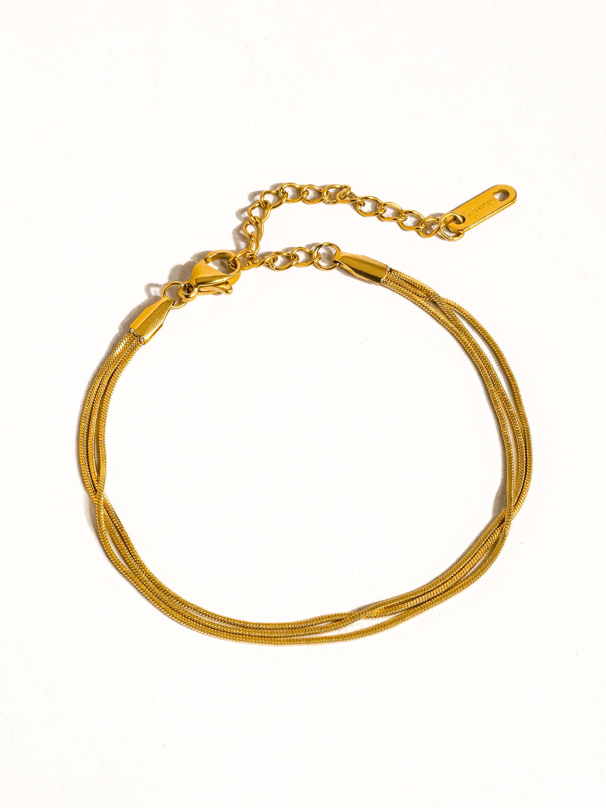Gemma Draped Silken Chain Bracelet – Windy Nest
